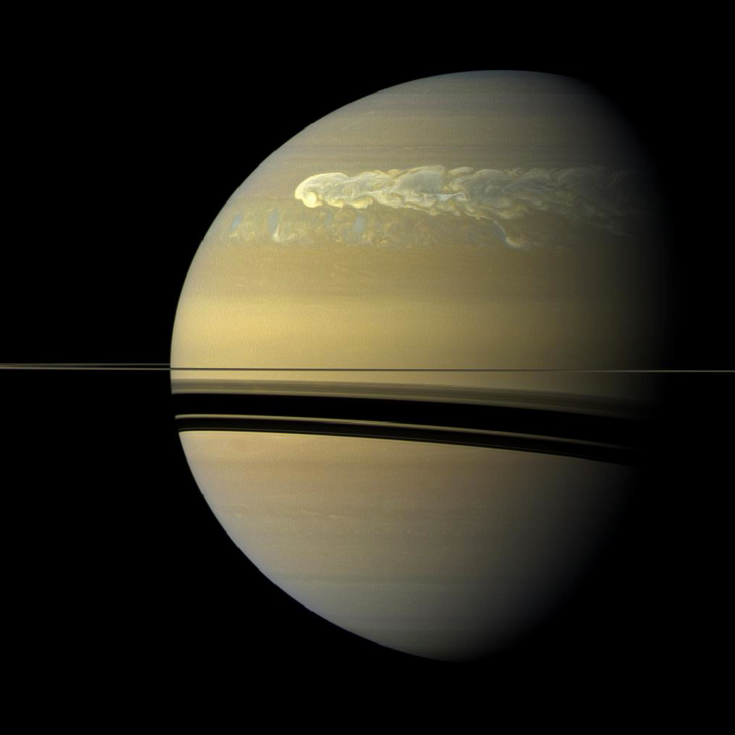 Mostly Mute Monday: See Inside The Swirling Storms Of Saturn | by Ethan ...