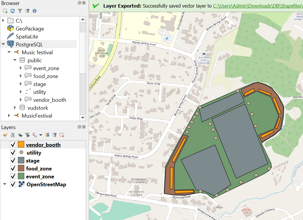 Design and implementation of a spatial database | by Leila Maritim | Medium