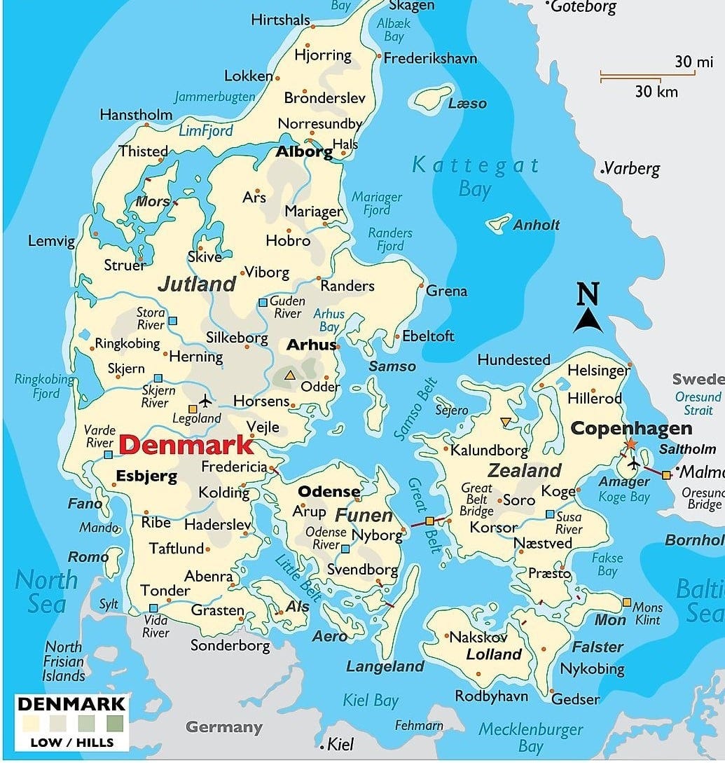 Danes, Vikings & Place Names. Danish March | by Toponymy on the Orient ...