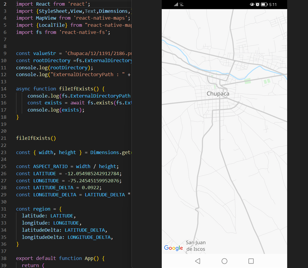 Como crear una aplicación móvil offline de mapas con react-native | by ...