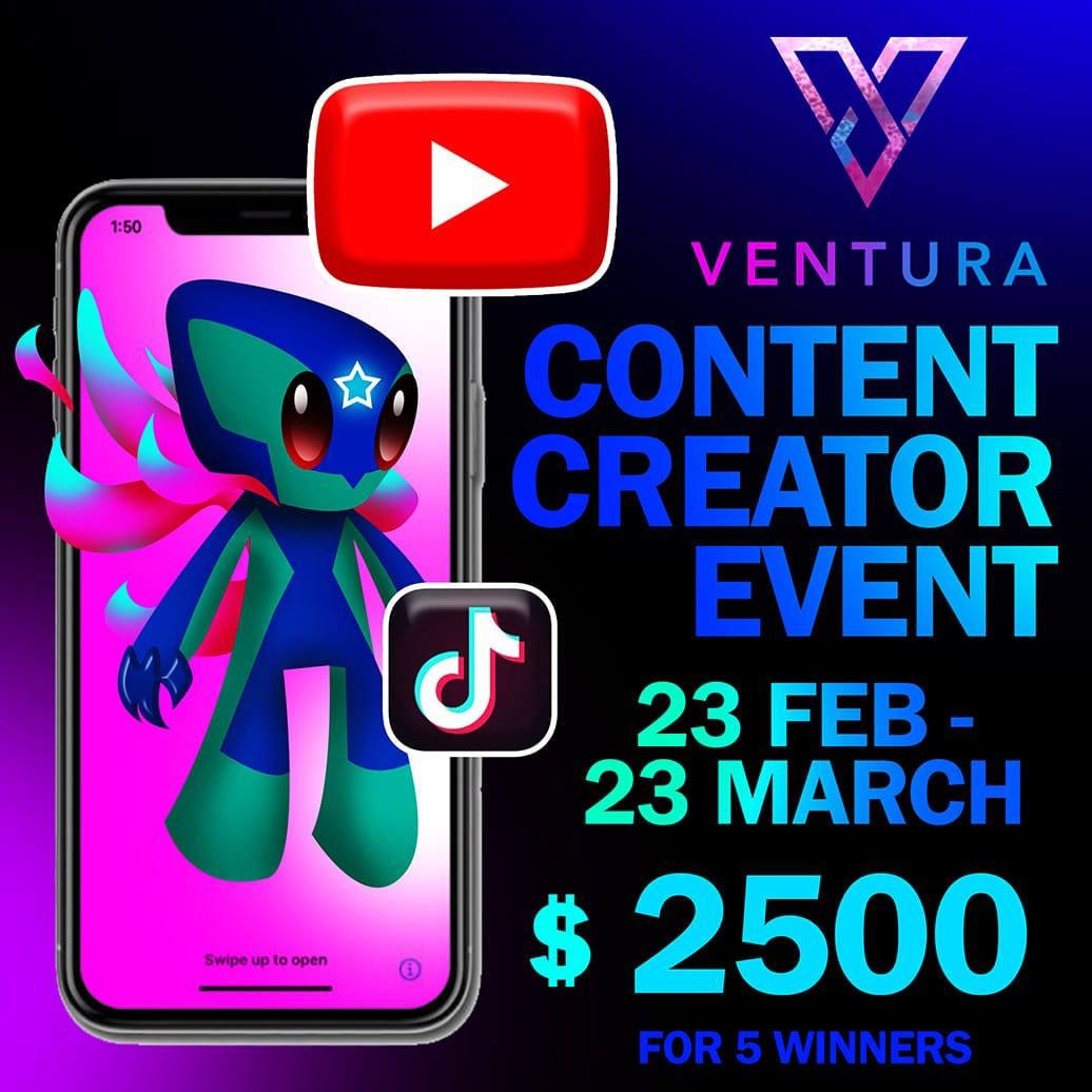 🌟Content Creator Event🌟 - Ventura Token - Medium