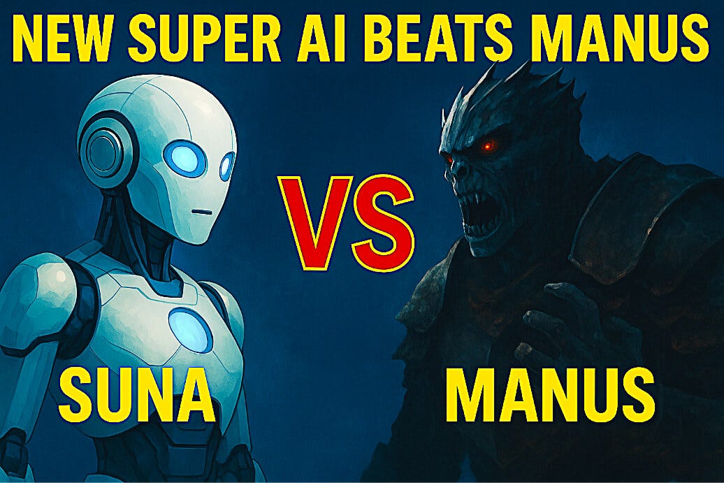 Suna: NEW Super AI BEATS Manus. Meet Suna — the open-source AI that’s ...