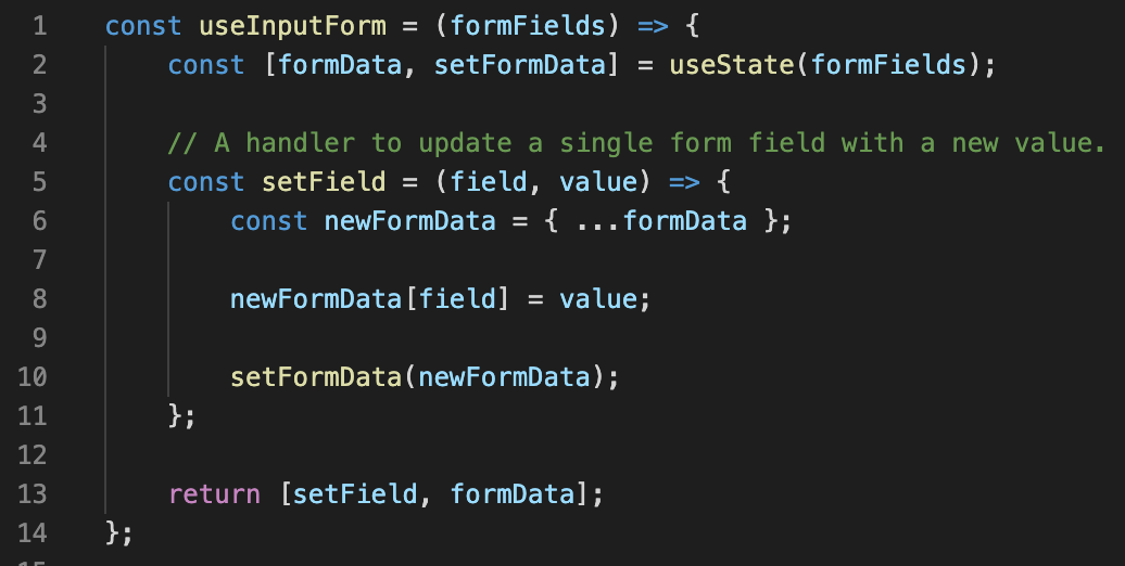 Creating Re-usable React Forms with Custom Hooks | by Lee McGowan | The ...