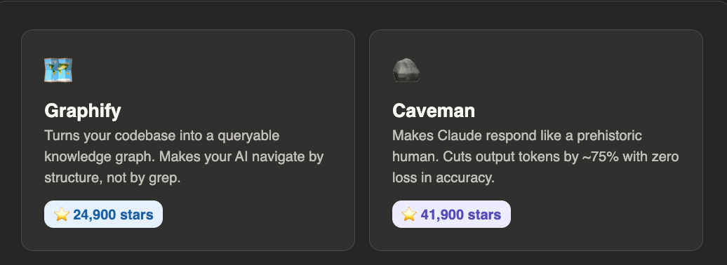 Graphify vs. Caveman: Two Clever Tools That Make Your AI Coding ...
