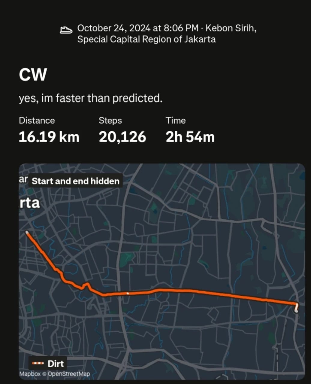 Never Thought Sixteen Kilometers Could Teach Me This Much | by ...