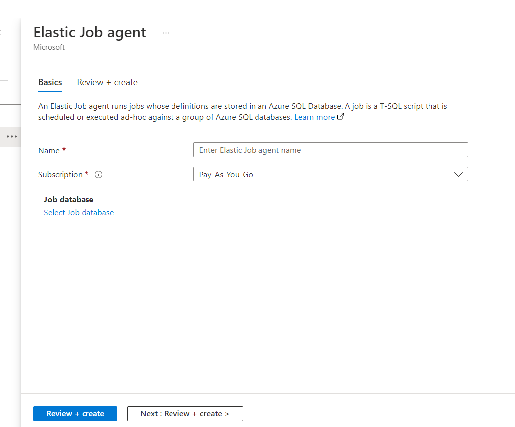 Azure SQL — Elastic Job Agent to configure maintenance jobs for ALL ...