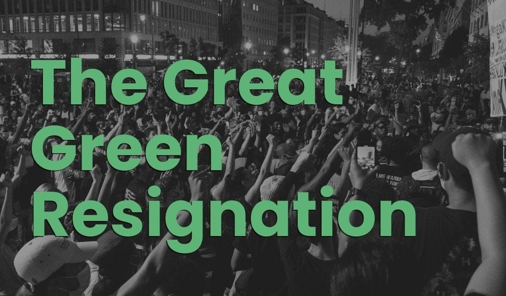 “A job is a job” is dead. Gone are the days where people neatly… | by ...