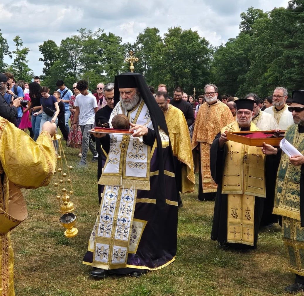 Yesterday, I had the honor and blessing of attendance at the exhumation ...