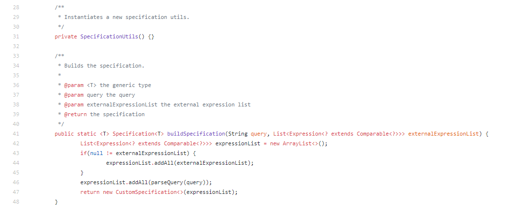 Enhanced Spring Specification — Multi Search/Filter and Sort with ...
