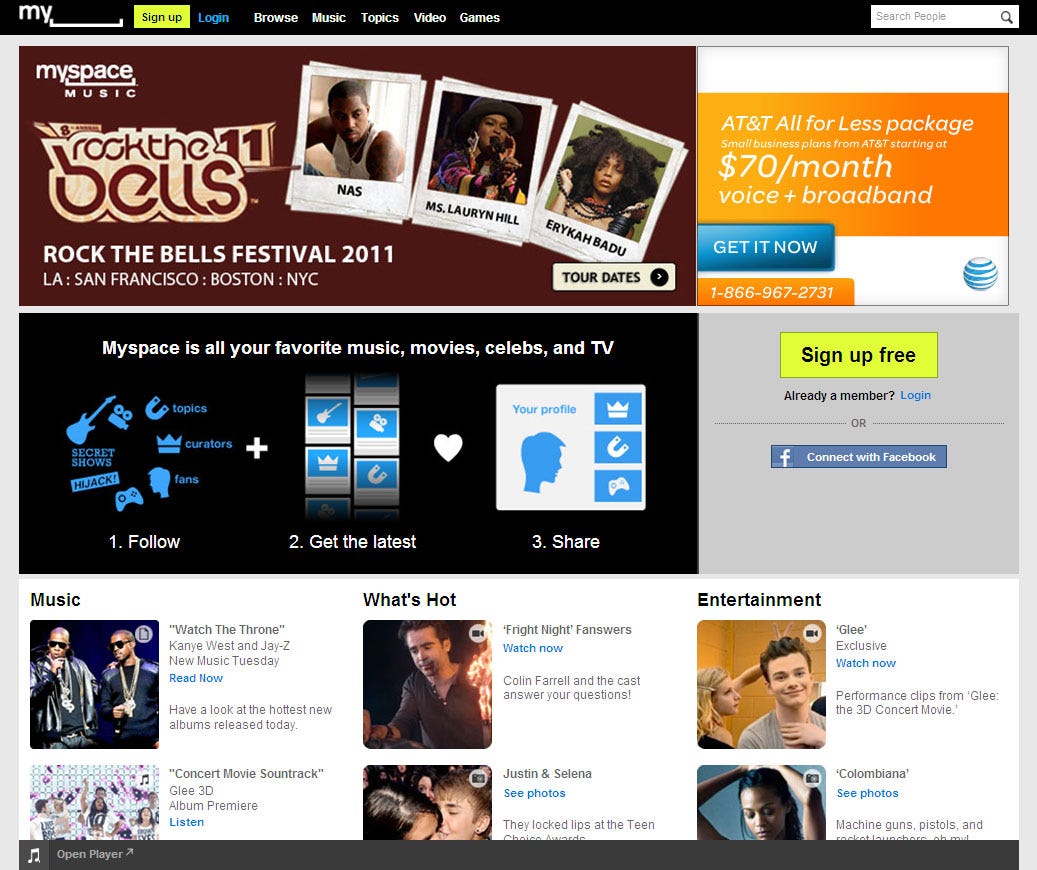 Myspace’s Rise and Fall: The Importance to Innovate | by Nicole Klisch ...