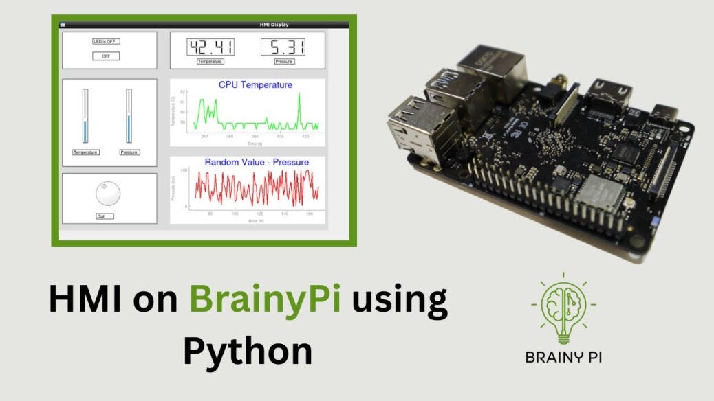 HMI on Brainy Pi using Python. User interfaces (UIs) are an essential… | by Brainy Pi | Medium