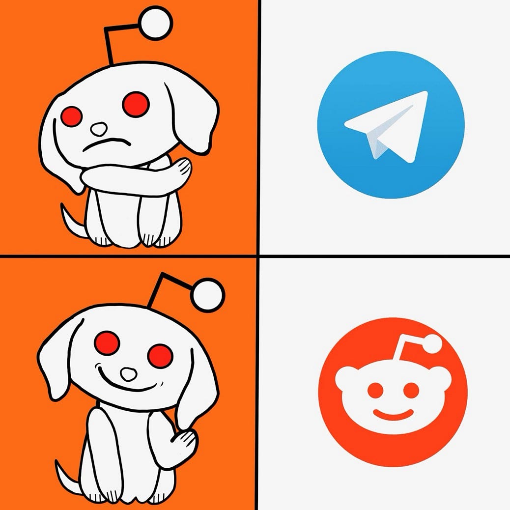 Telegram’s Big Fall: Why Reddit Chat Groups Might Just Be the Next Big ...