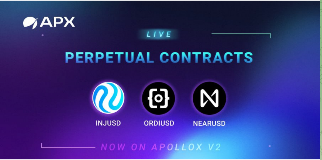 APX has officially launched INJUSD, NEARUSD and ORDIUSD Perpetual ...