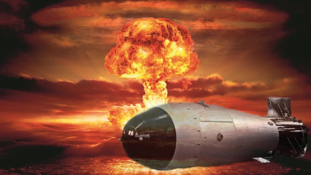 Tsar Bomba Mushroom Cloud Comparison