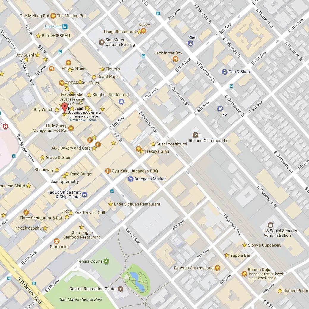 I didn’t know you can highlight or bookmark places on Google Maps, so ...