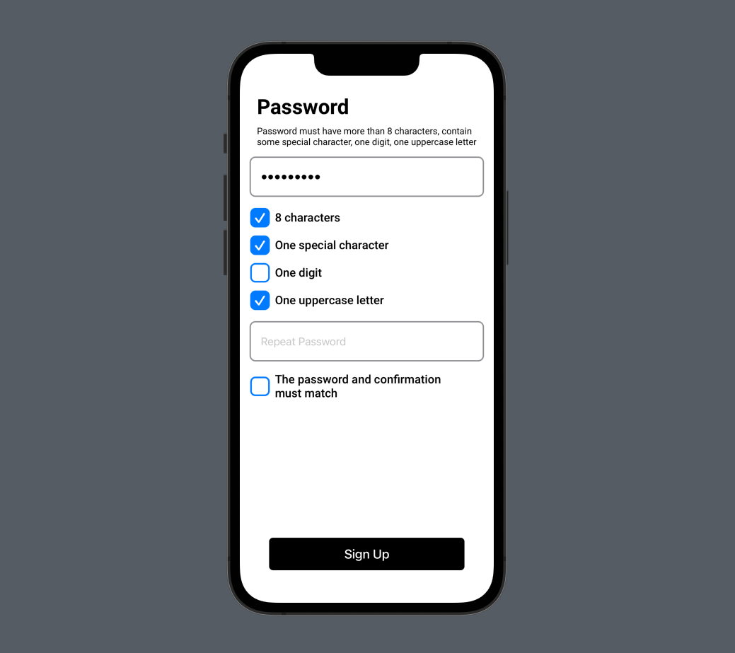 How to Create a Password Validation Screen in SwiftUI, Part 2 | by ...