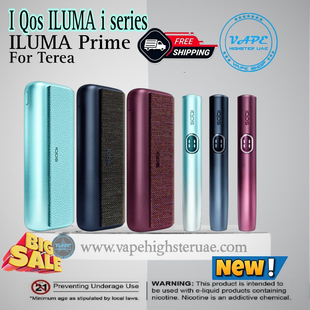 New IQOS ILUMA i Prime In Dubai UAE | by Vapehighsteruae | May, 2024 | Medium