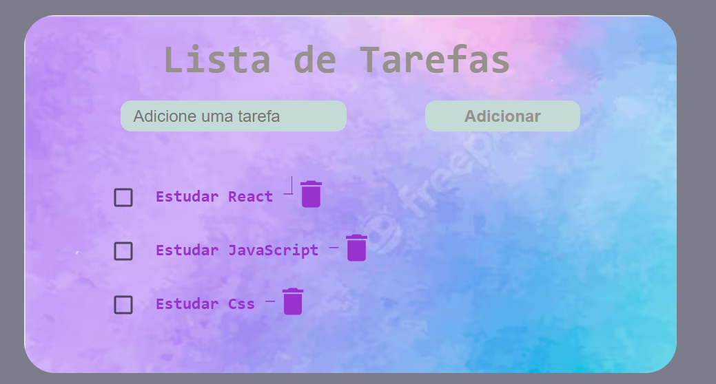 Criando uma TodoList com React. Vamos criar uma lista de tarefas… | by LilianCarvalho | Medium