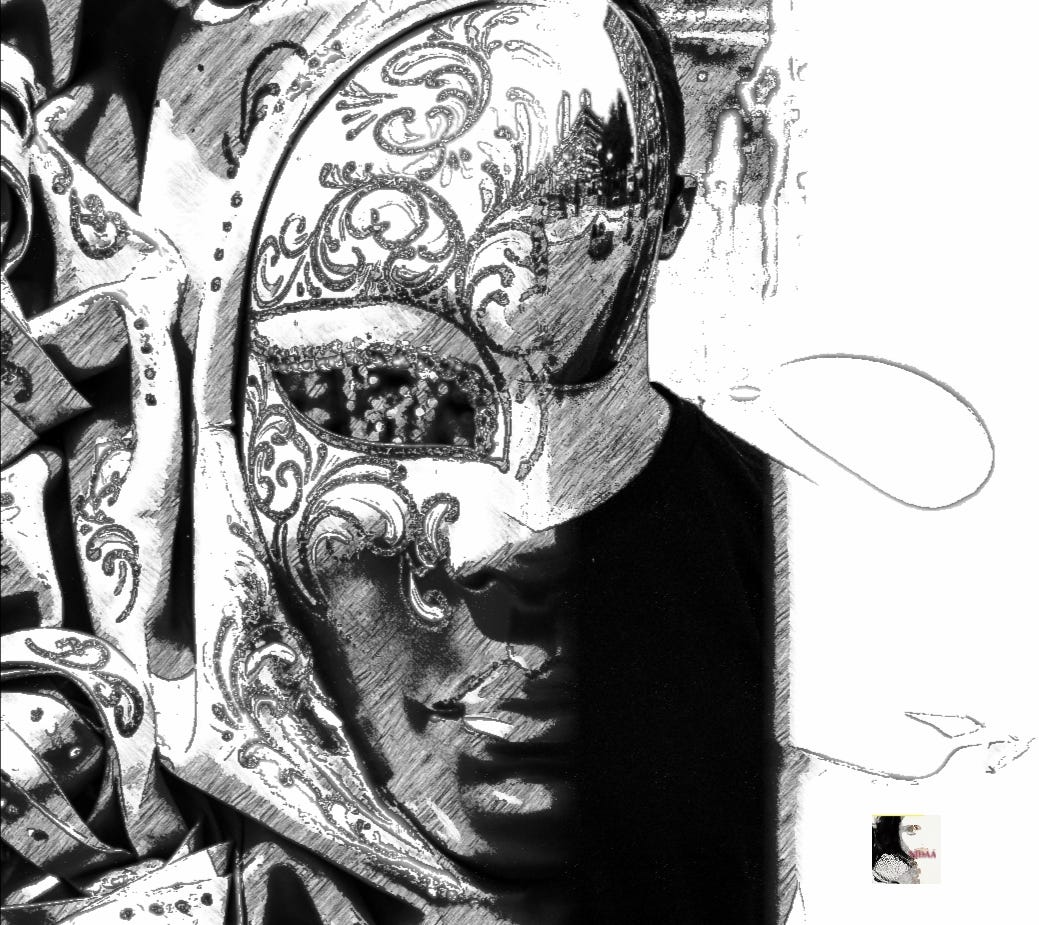 THE MASKED SOCIETY - Promptly Written - Medium