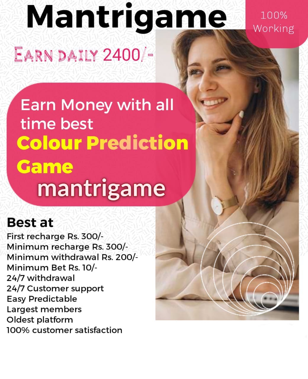 2024 Colour Prediction Game App Tricks All Game Links By Bharathi