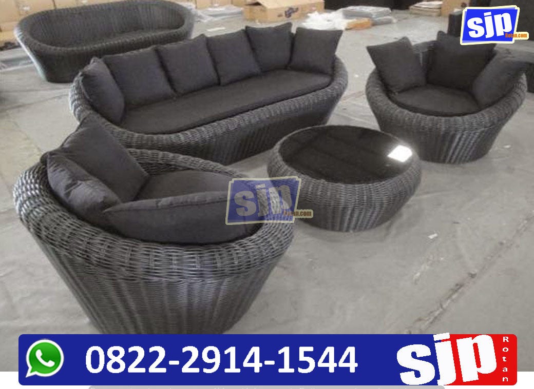 0822–2914–1544 (SJP ROTAN ) sofa rotan sintetis yogyakarta,sofa rotan ...