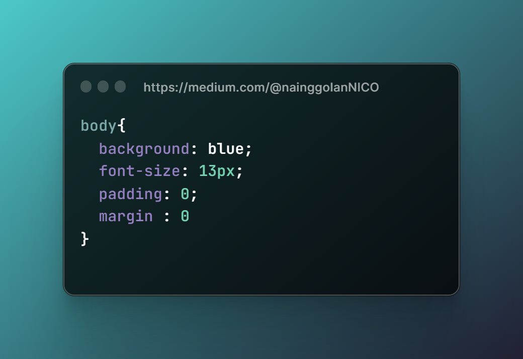 TIPS BELAJAR CSS. Pahami Dasar HTML: Sebelum Anda mulai… | by Nico ...