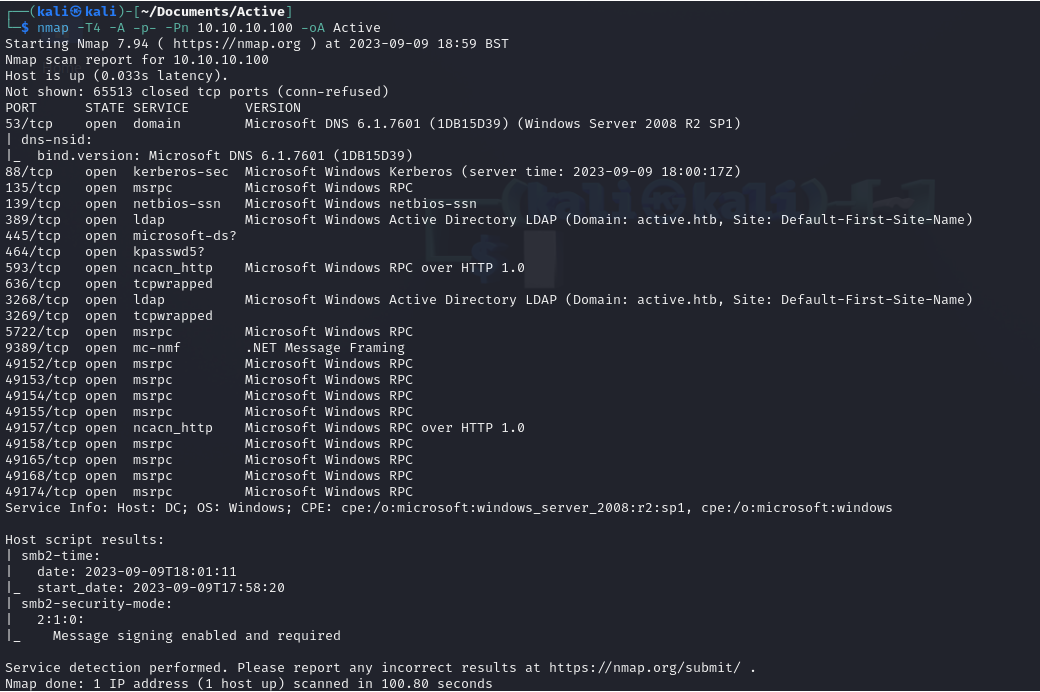 Hack the Box — Active. Paths: Crest CRT, Intro to Zephyr, AD… | by ...