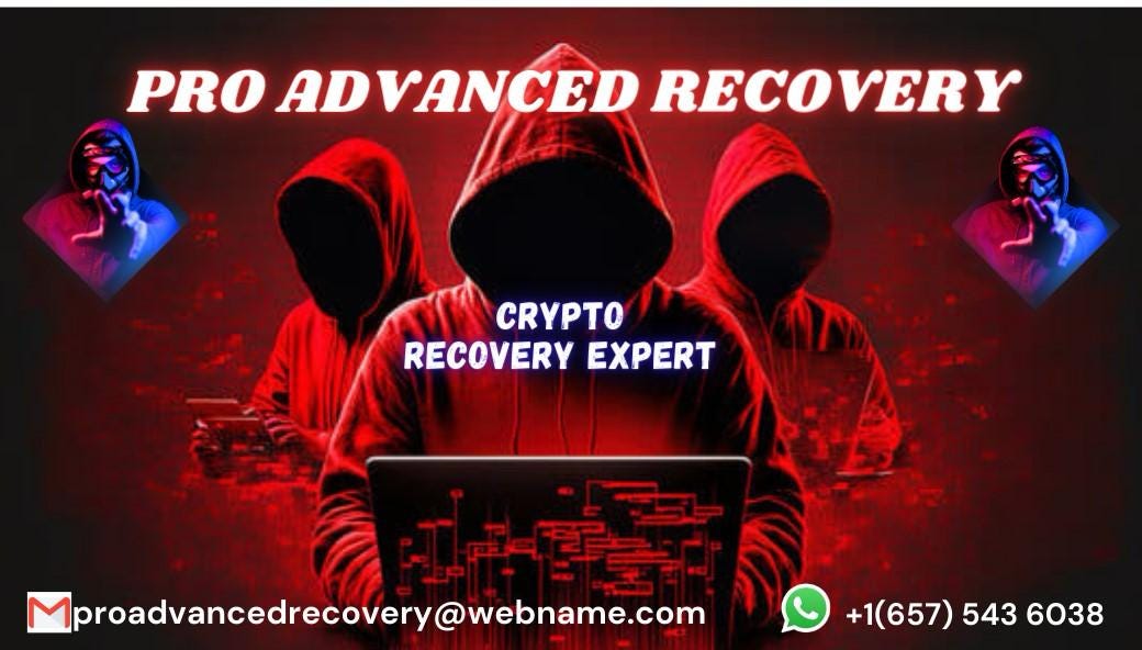 GENUINE RECOVERY EXPERT FOR YOUR LOST OR STOLEN CRYPTO@PRO ADVANCED ...