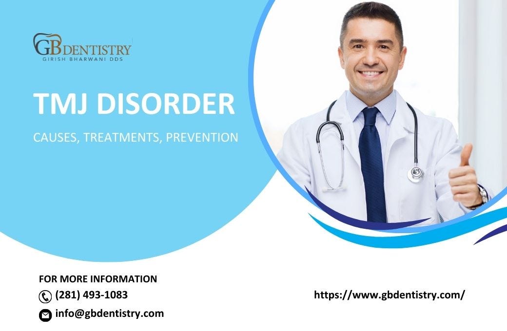 TMJ Disorder: Causes, Treatments, Prevention | by GB Dentistry | Jun ...