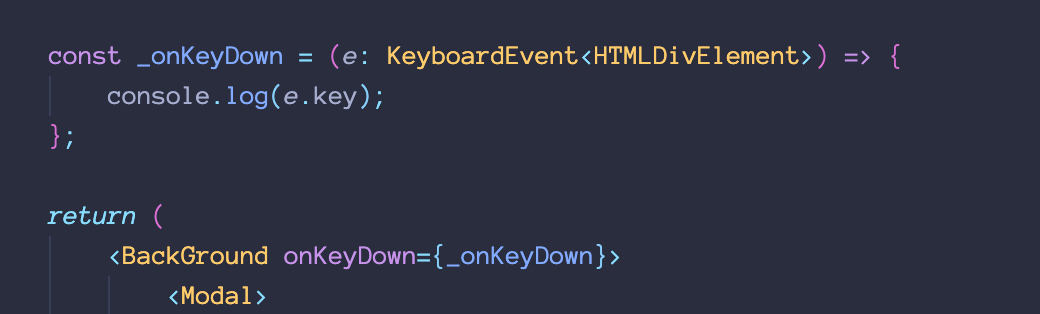 React의 에서 onKeyDown 이벤트가 작동하지 않을 때 | Medium