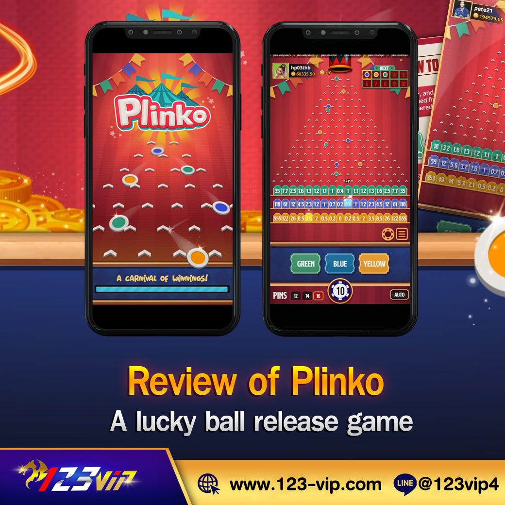 Review of Plinko, a lucky ball release game | by 123VIP | Medium