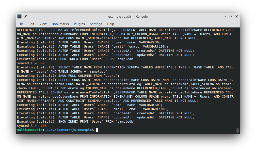 Too many keys specified in sequelize sync | by Malik Fajar | Medium