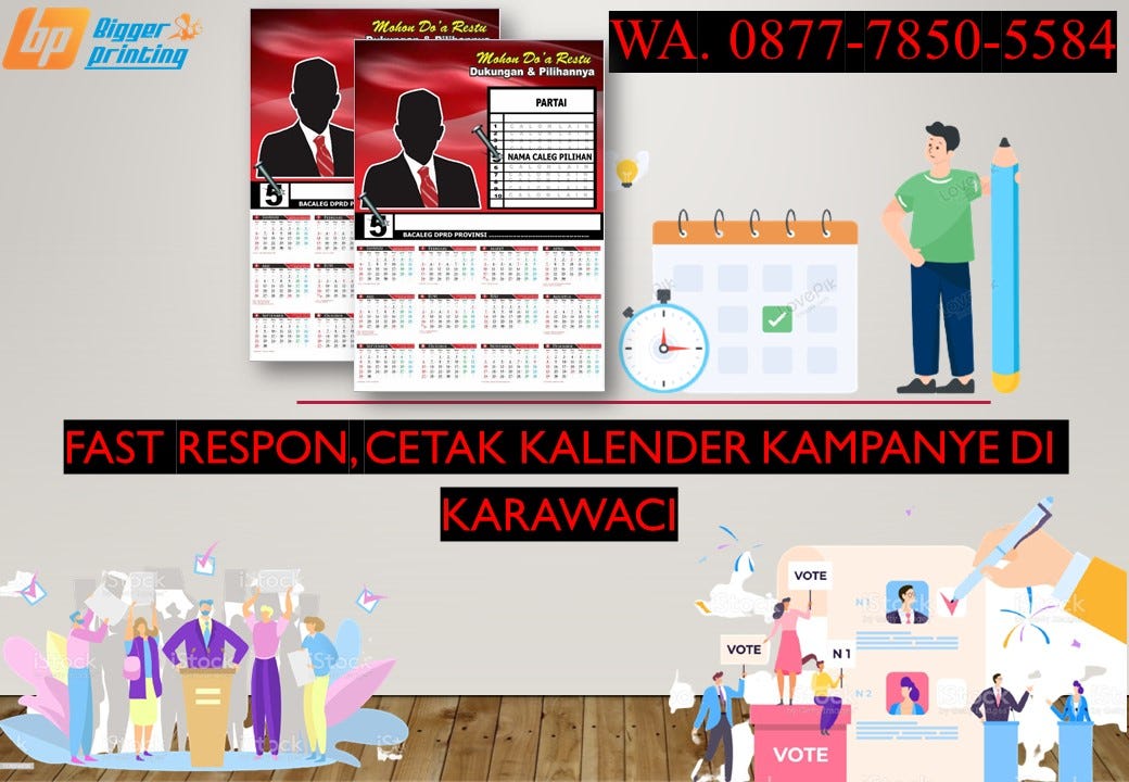 FAST RESPON, Wa./Call. 0877–7850–5584, Cetak Kalender Kampanye di Karawaci Tangerang - Cetak ...