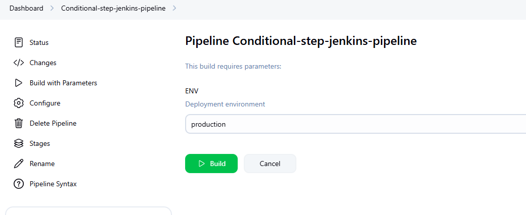 🚀 Day 34: Conditional Steps in Jenkins Pipelines | by Dipali Naygaonkar | Medium