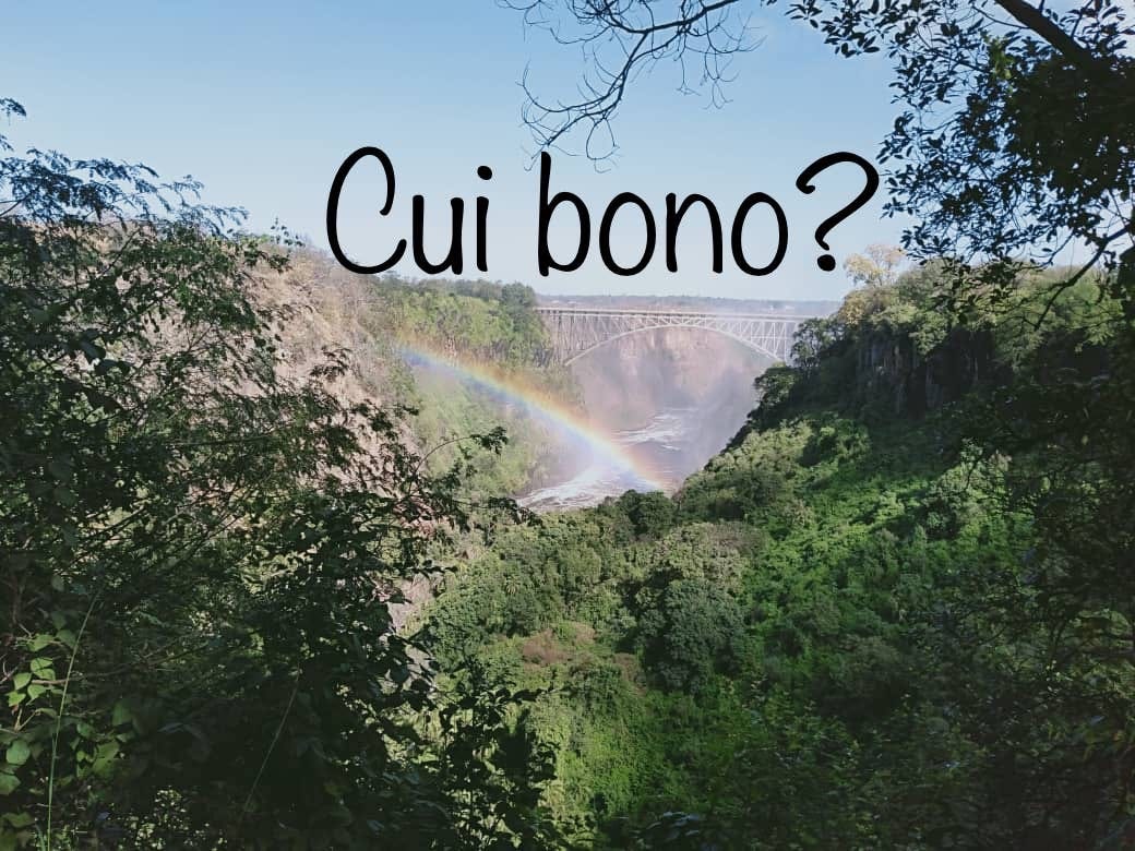 Cui bono?. The golden warm sunshine | by JankiShree Om | Medium