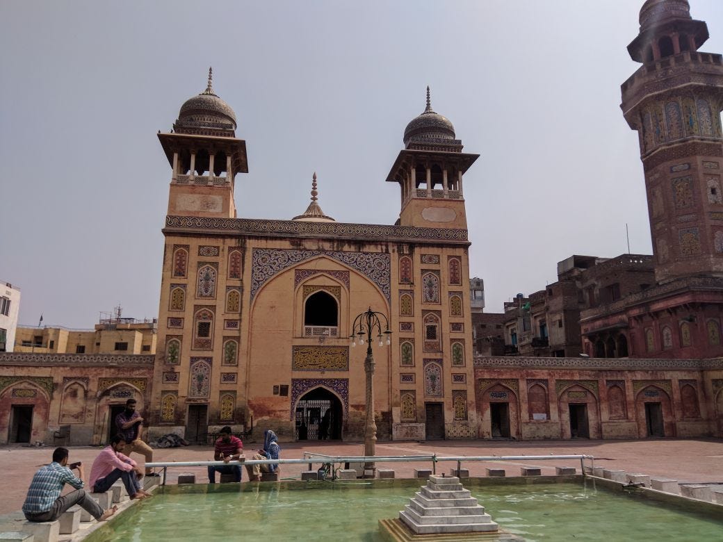 The outdoor session was about walled city Lahore. | by MaHa SheIkh | Medium