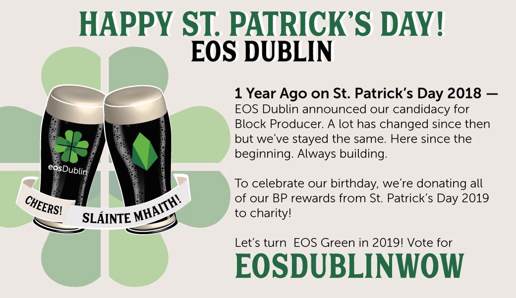 1 Year of EOS Dublin. As a big thank you to EOS and to all of… | by ...