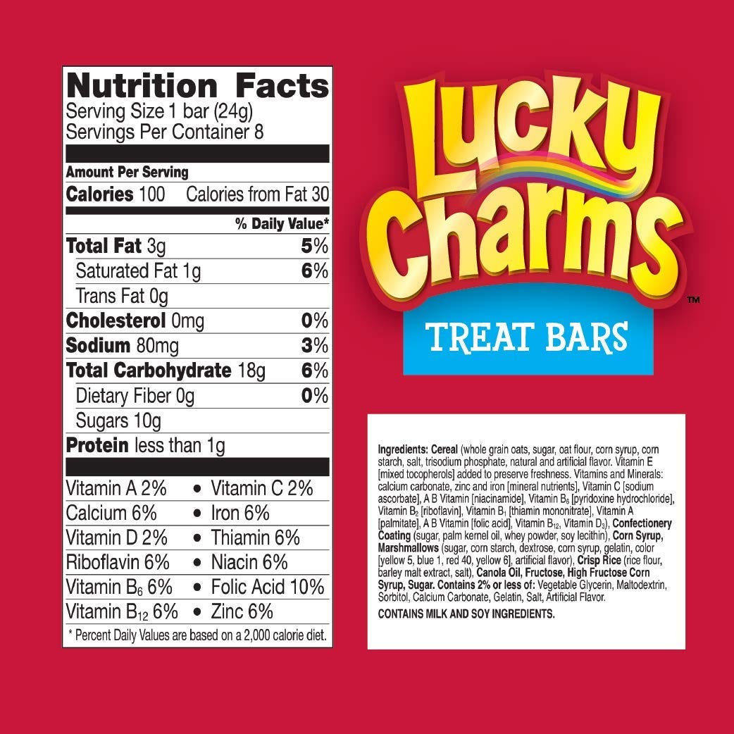 Lucky Charms Nutrition Facts Label: Unveil the Secrets! | by Sarah ...