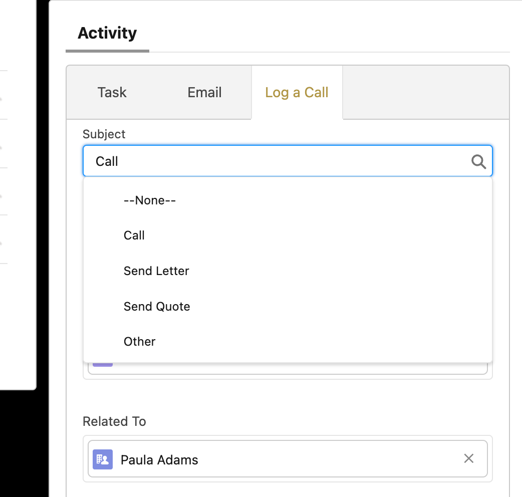 Digital Transformation Using Salesforce Customizing Call Logging By Vivek K Medium