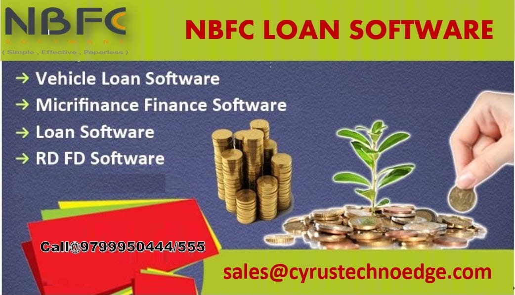 Online Latest NBFC Loan Software with Cyrus | by NBFC Software | Medium
