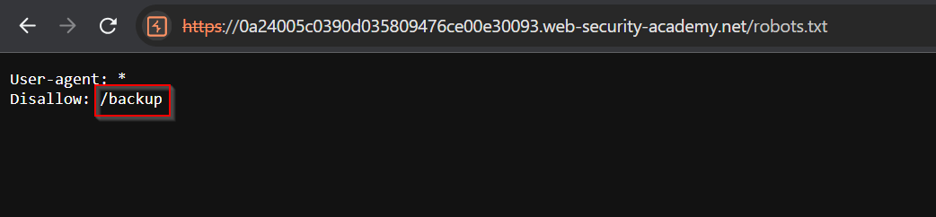 Portswigger Lab Source Code Disclosure Via Backup Files By Black Cubical Sep 2024 Medium
