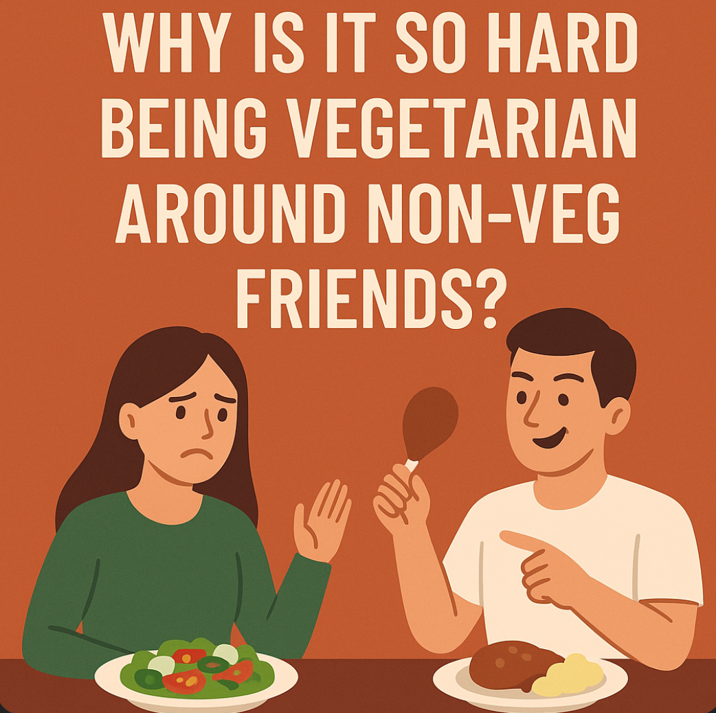 Why Is It So Hard Being Vegetarian Around Non-Veg Friends? | by BIBHUTI ...