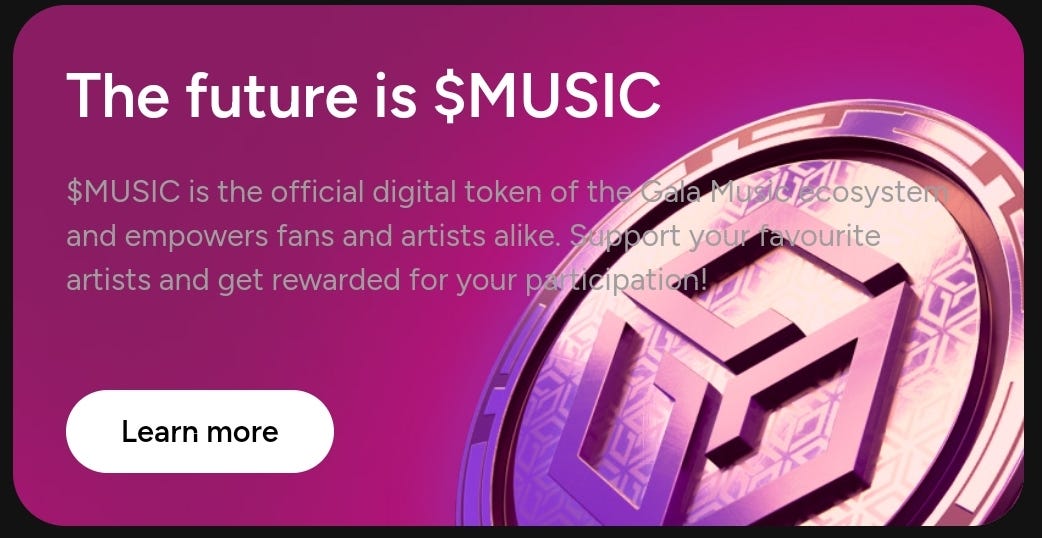 Gala Music (MUSIC): Revolutionizing the Music Industry Through ...