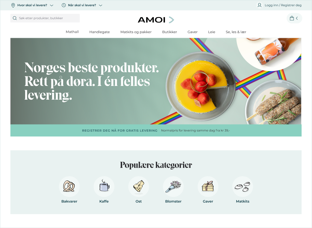 AMOI: Building a digital marketplace from scratch | by LeeFrost | Fra Blank