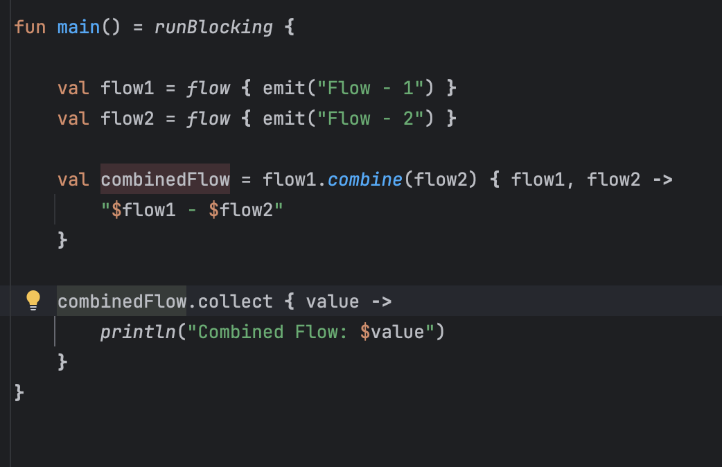 Kotlin Flow: Combine. Hello, | by Rasim | Apr, 2025 | Medium