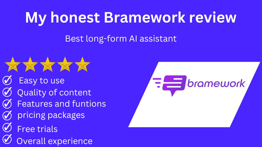 Bramework Review 2023 — (Best long-form AI Assistant) | by Ahmedmoeez | Jul, 2023 | Medium