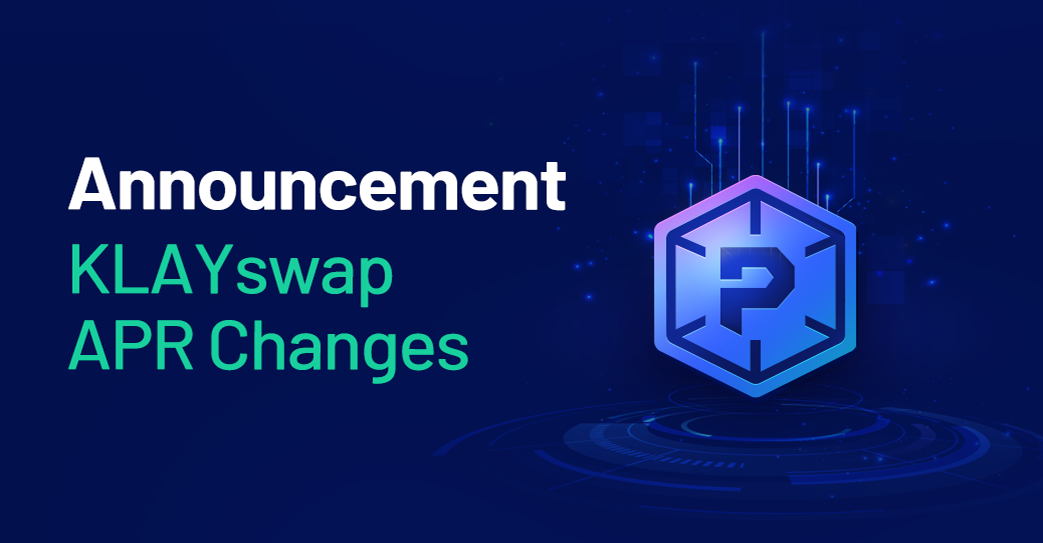 25. The 3rd KLAYswap APR Change - PLWI - Medium