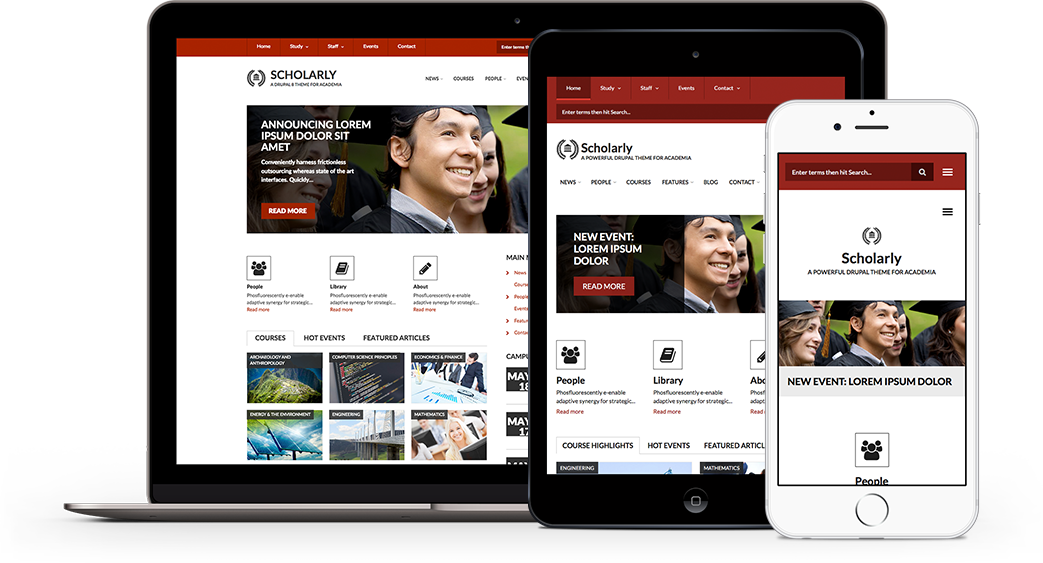 Scholarly, our theme distribution for education sites now available for ...