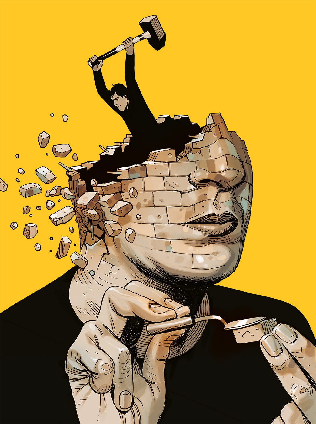 Dibujo De Charlatanería FIcciones: Hasta (casi) 100 Bichos
